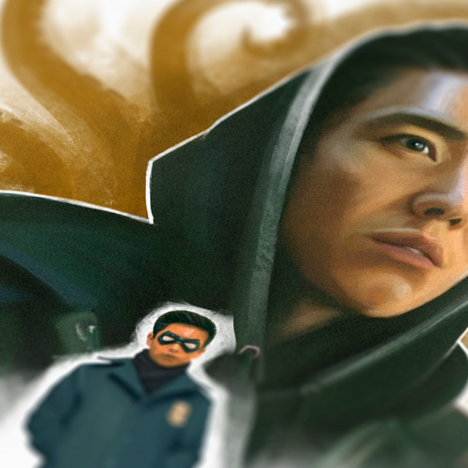 The Umbrella Academy Número Seis Ben El Horror. Pintura | Etsy