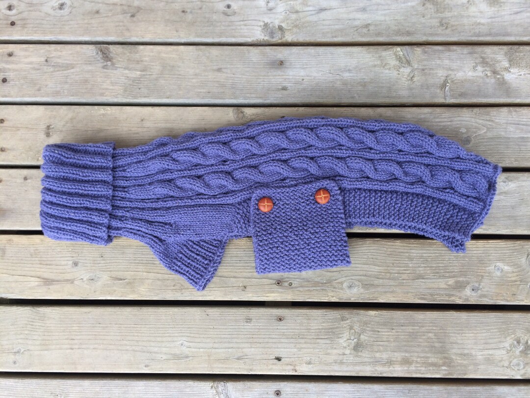 Large Whippet Sweater, Whippet Sweater, Whippet Coat, Sighthound Coat ...