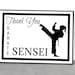 Karate Thank You Card,boy, Girl, Printable Card, Mentor Gift, Sensei ...