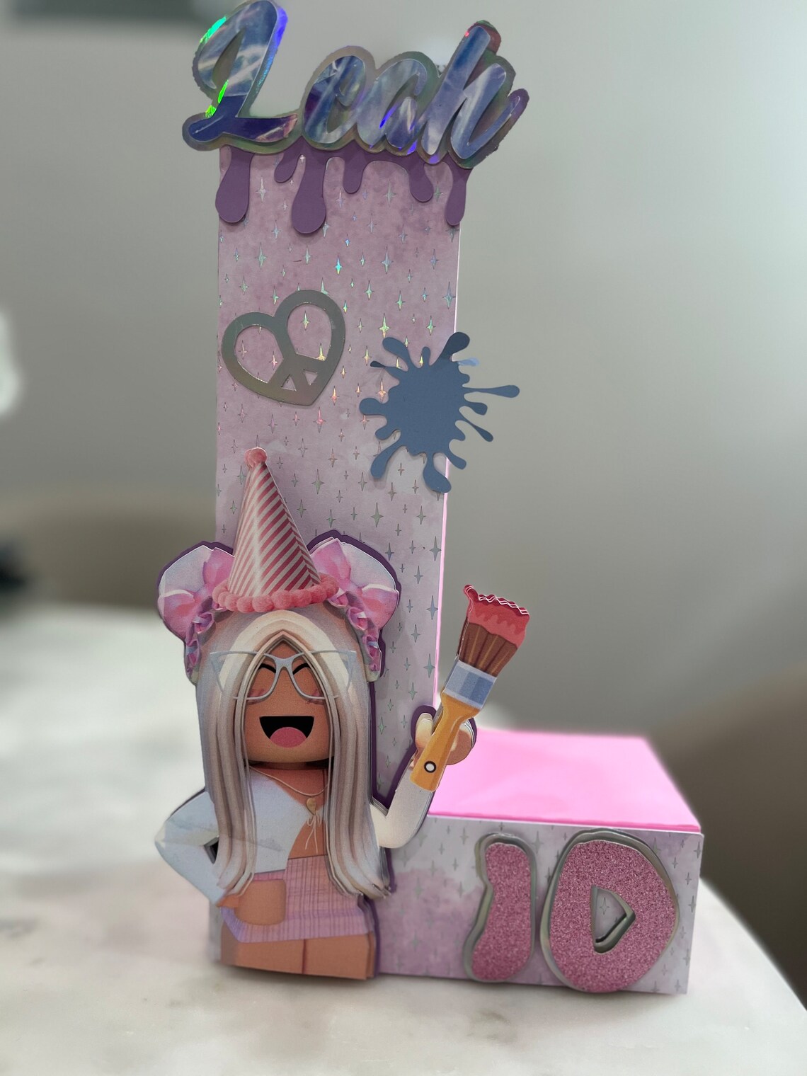 3D Roblox Letter - Etsy