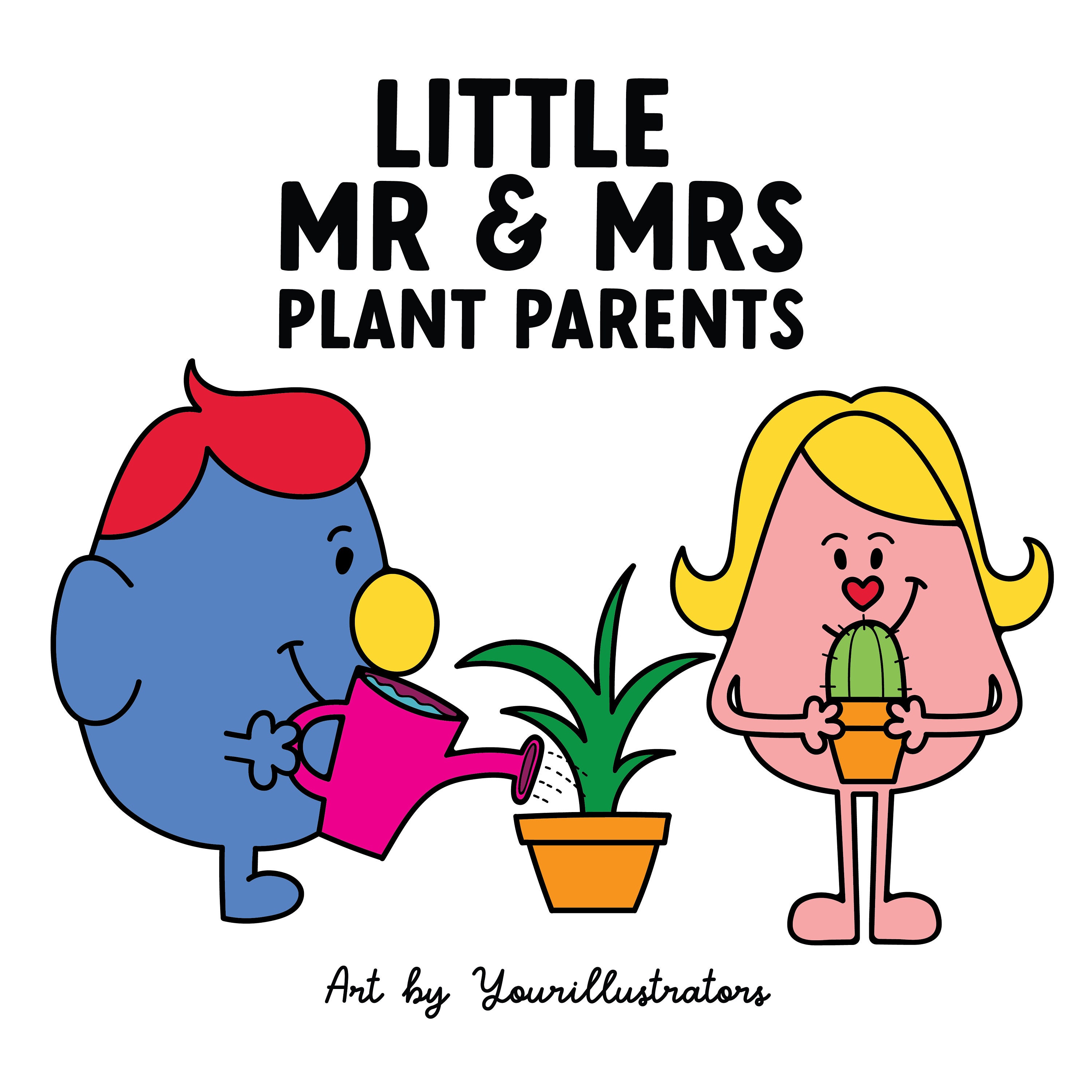 CUSTOM Little Miss CARTOON ART (couples Editions) - Digital ...