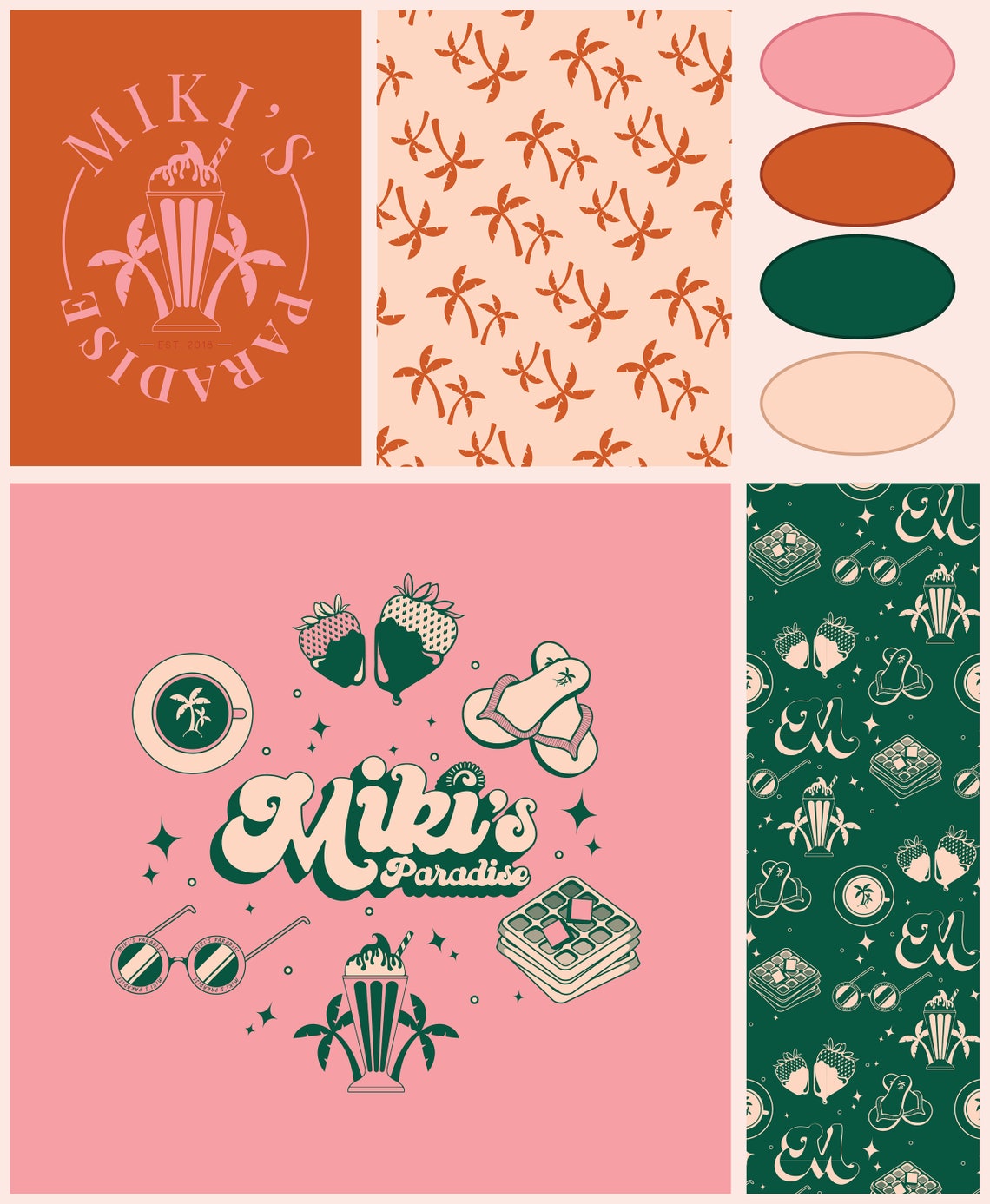 LOGO DESIGN, BRANDING, Brand Pattern, + Colour Palette - Etsy