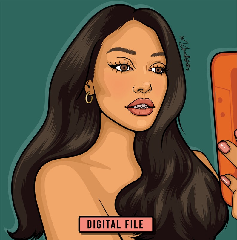 Personalised Cartoon Illustrations. Customised for SINGLE - Etsy UK