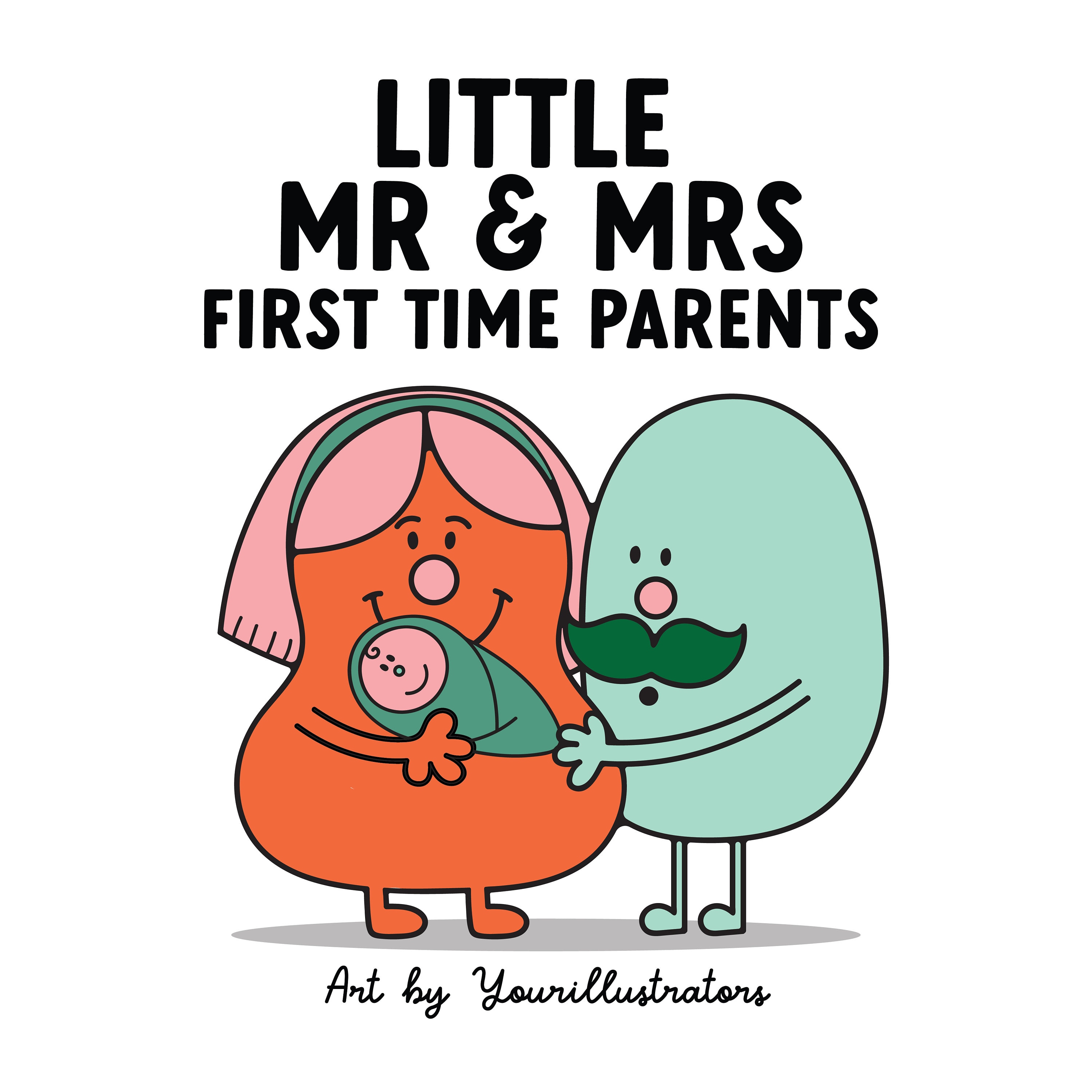 CUSTOM Little Miss CARTOON ART (couples Editions) - Digital ...