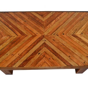 Reclaimed Doug Fir Lath Coffee Table - Etsy