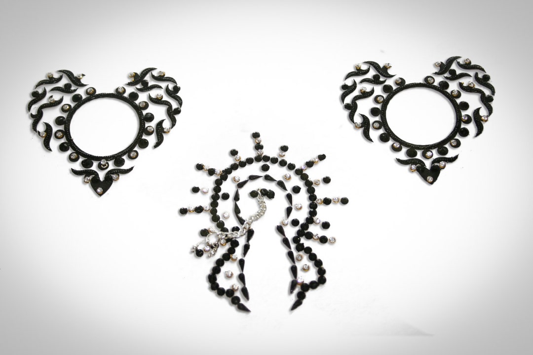 Valentines Vajazzle Sexy Gifts for Her Nude Costume Ideas. Nipple ...