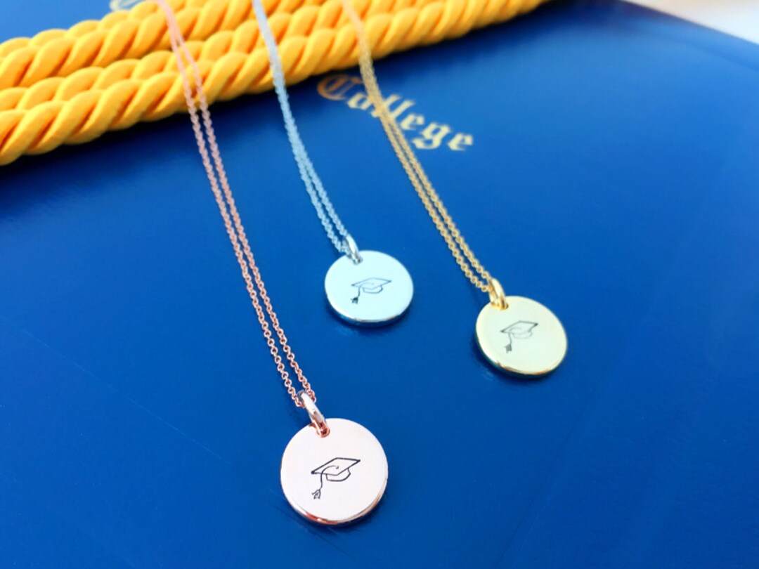 Personalized Graduation Necklace • Personalized • Reversible • Hand ...