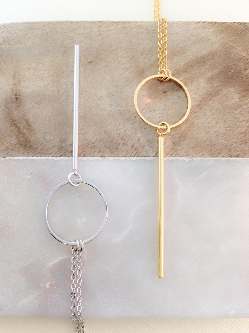 Karma Necklace Circle Necklace Famous Circle Charm With - Etsy