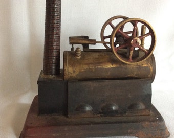 Vintage steam engine | Etsy