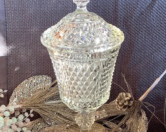 Diamond Point Glass | Etsy