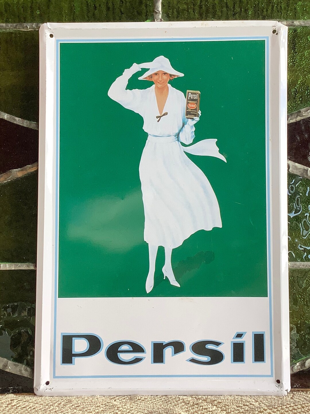 Persil Detergent Soap Advertising Sign Tin Metal Laundry Room - Etsy