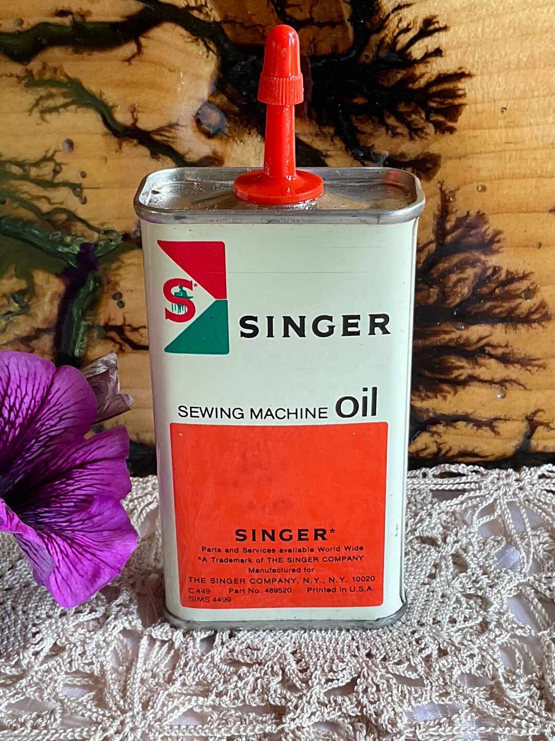 Singer Oil Tin Sewing Machine Lubricant Dispenser - Etsy