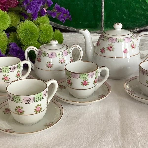 Antique Tea Set - Etsy