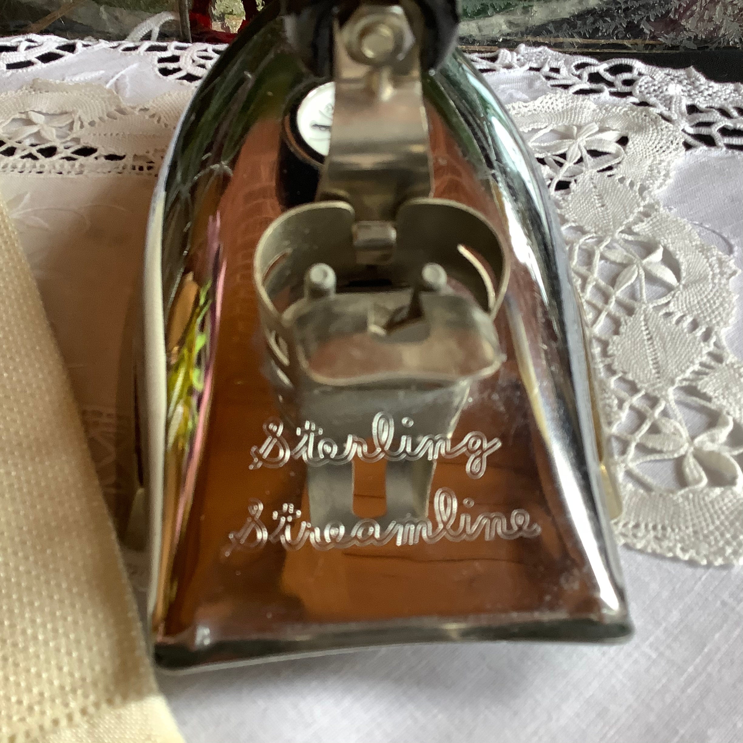 1940 Electric Iron Sterling Streamline Chicago Electrical Mfg - Etsy UK