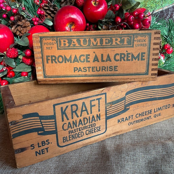 Kraft Cheese Box - Etsy