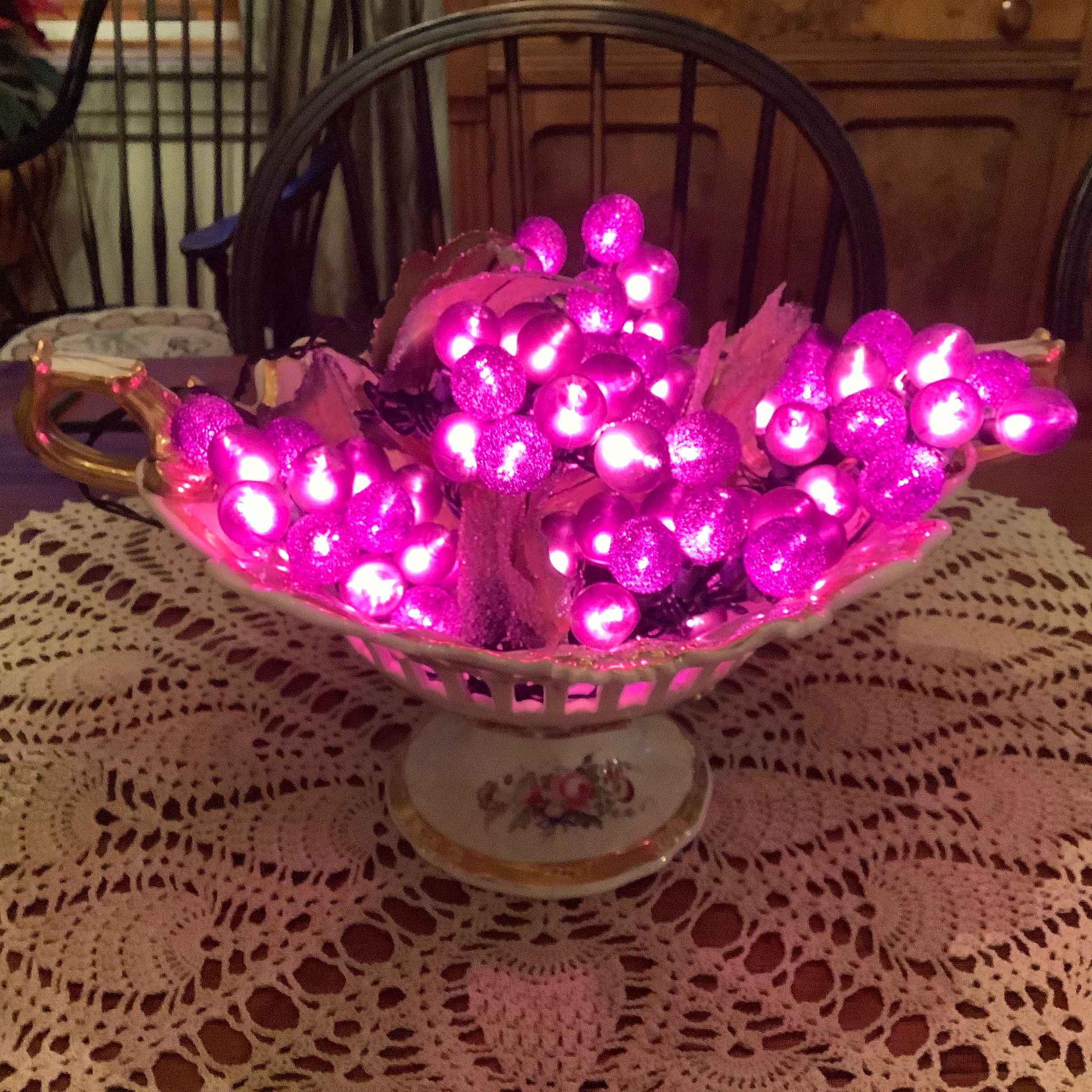 Vintage Decorative Grapes Cluster Lights Indoor Outdoor - Etsy