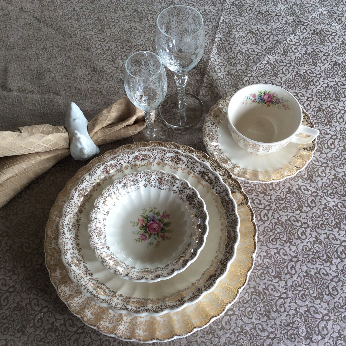 American Limoges China Sebring Ohio 1949 1955 Dinner Plates - Etsy Canada