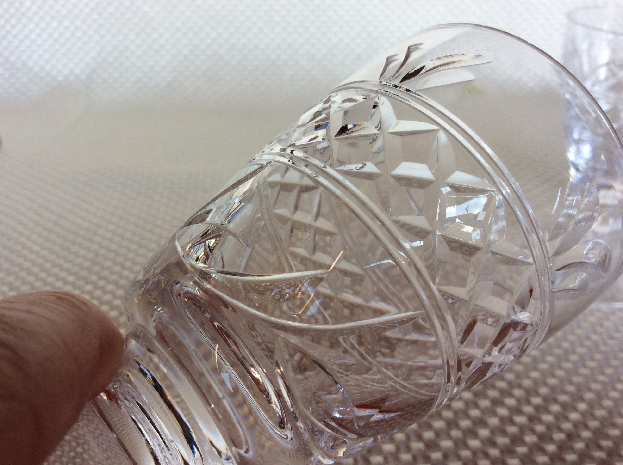 Fancy Stuart Imperial England Cut Crystal Sherry Cordials - Etsy