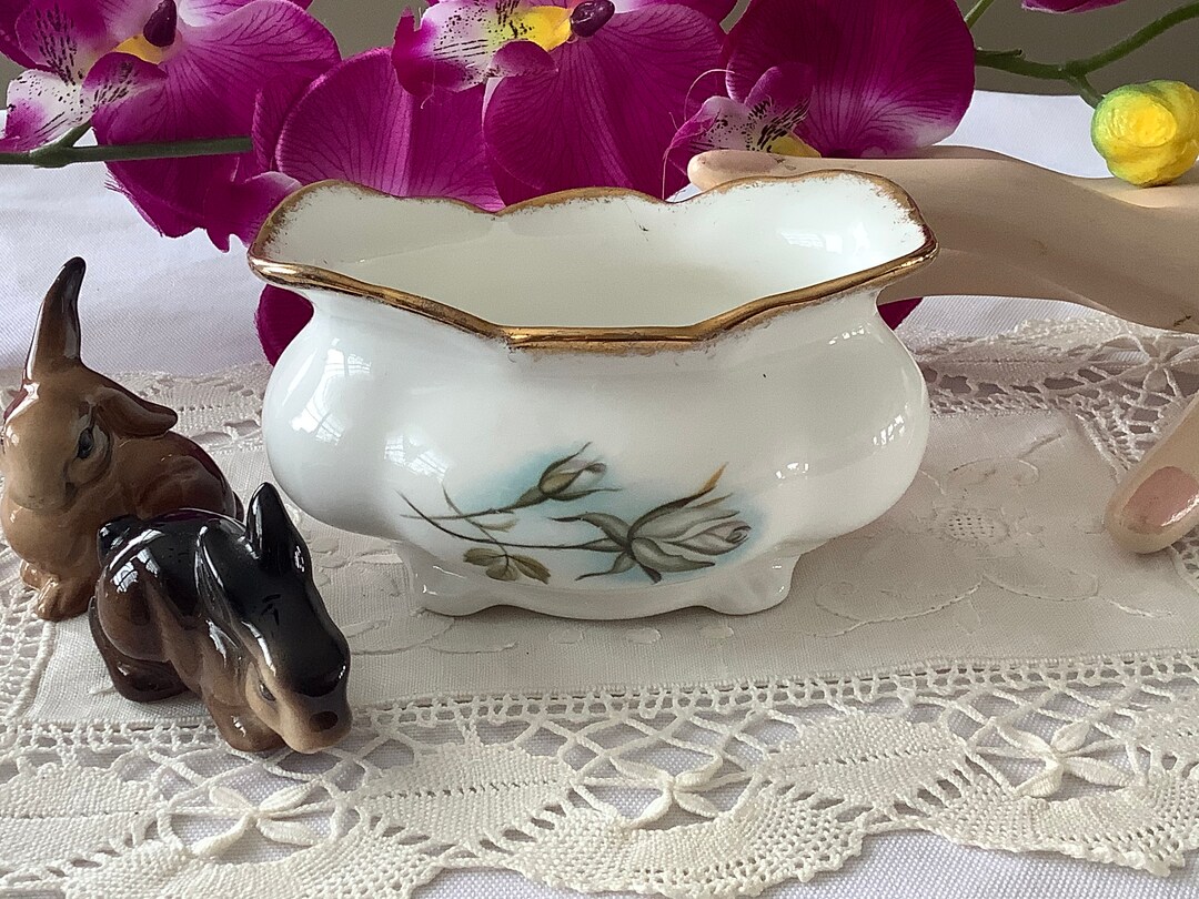 Royal Stuart Sugar Dish Bowl Bone China Trinket Vanity Dish Jewelry ...