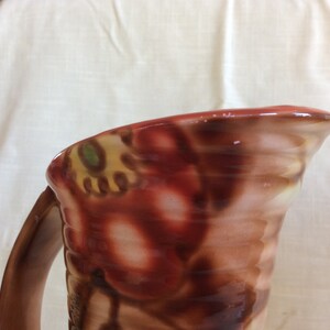 Vintage Art Deco Beswick Pottery Pitcher 1928 Poppy Flower | Etsy