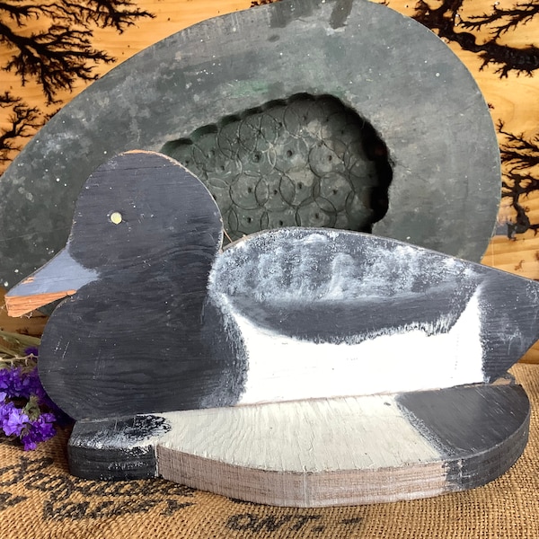 Antique Vintage Wood Duck Decoy - Etsy