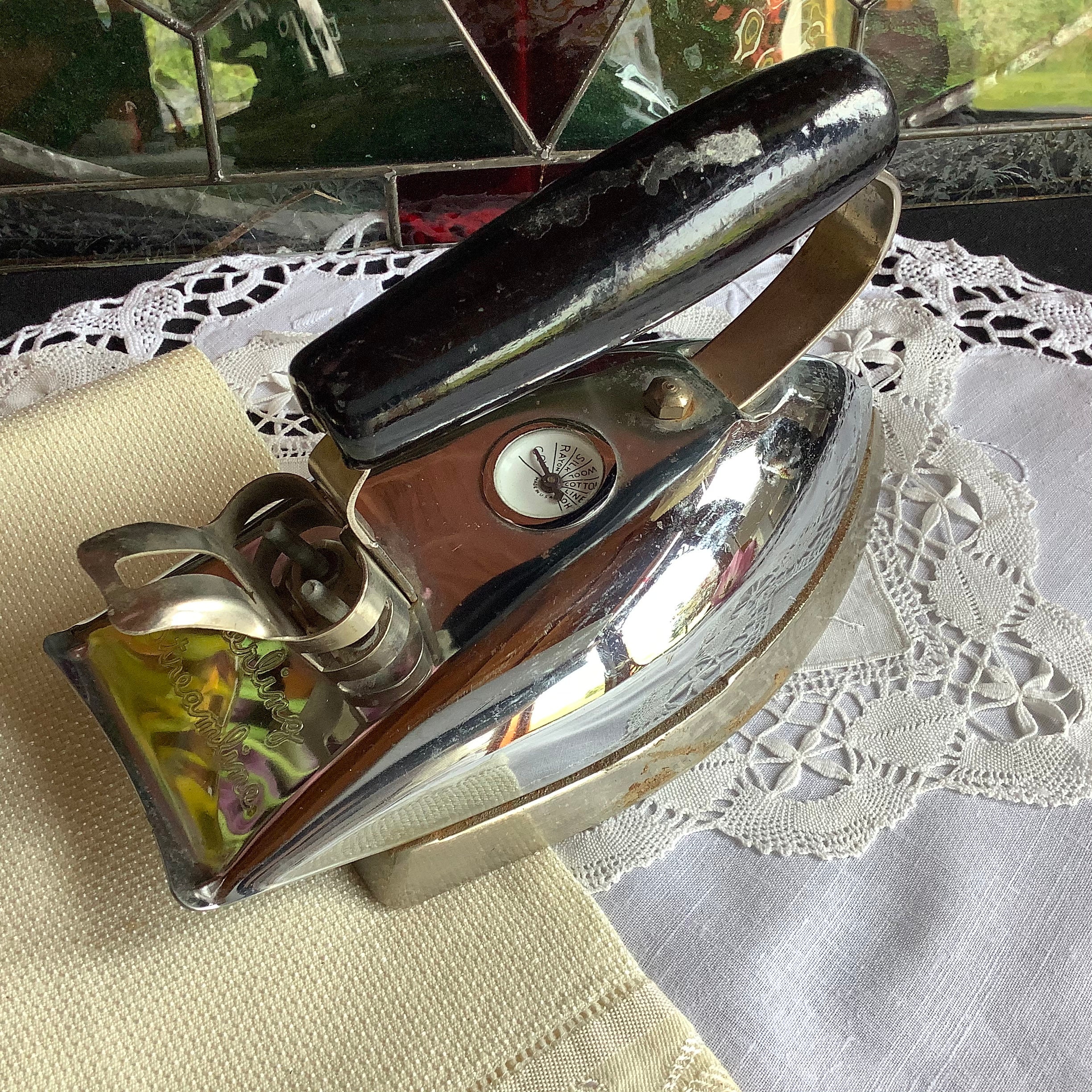 1940 Electric Iron Sterling Streamline Chicago Electrical Mfg - Etsy UK