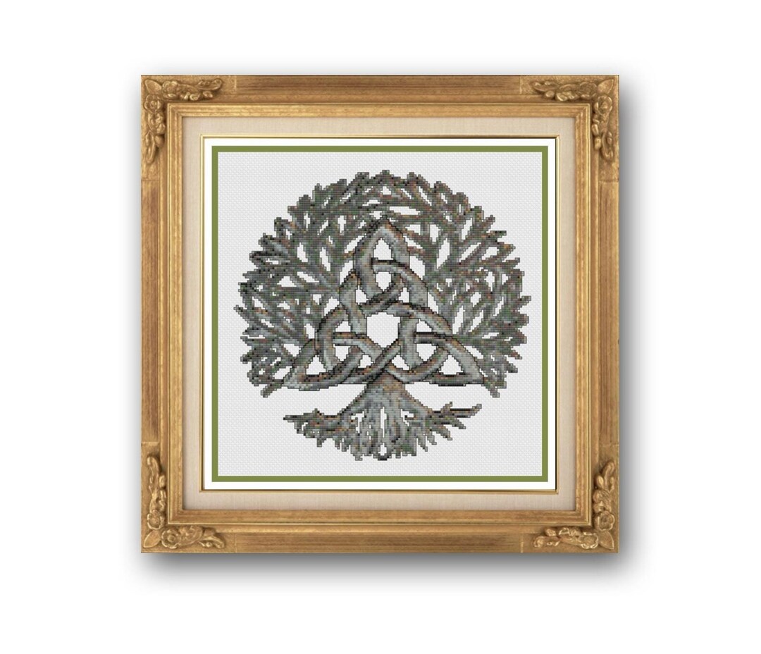 Celtic Knot Tree of Life Cross Stitch Pattern (digital Download) - Etsy