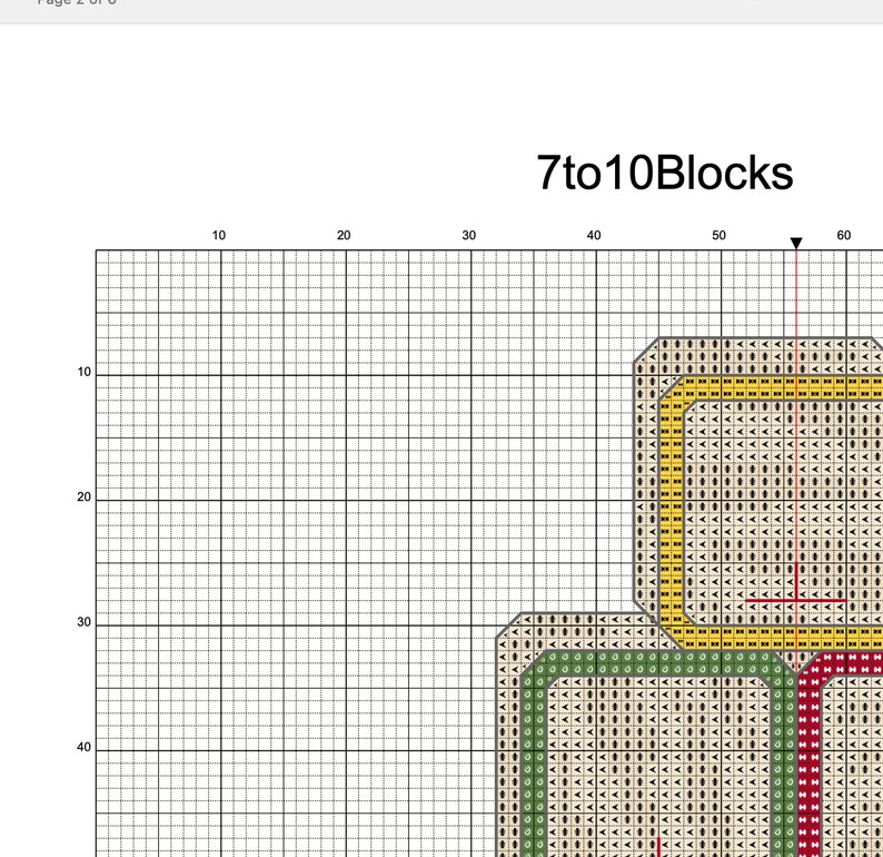 Customizable Baby Blocks Cross Stitch Pattern: Birth Sampler (PDF ...