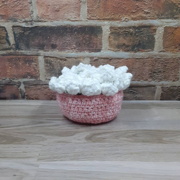 Crochet Flower Pot Coaster - Etsy