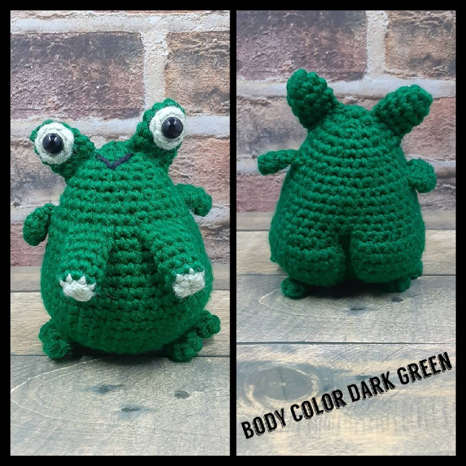 Crochet Saggy Boob Frog With Big Booty Made to Order Amigurumi - Etsy