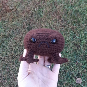 Angry Black and Desert Rain Frogs Crochet Made to Order - Etsy
