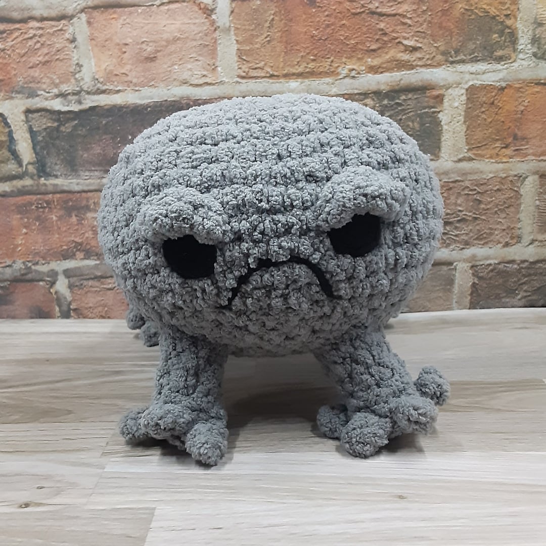 Giant Angry Rain Frog Crochet Amigurumi Stuffed Plush Toy - Etsy