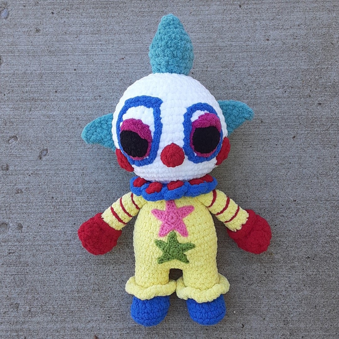 Shorty Killer Klown Space Alien Cheesy Horror Large Stuffed Amigurumi ...