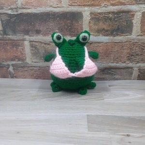 Crochet Saggy Boob Frog With Big Booty Amigurumi Plushie - Etsy