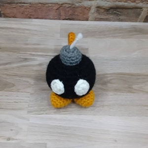 Mini Stuffed Bob Omb Gamer Crochet Amigurumi Chibi Plushie - Etsy