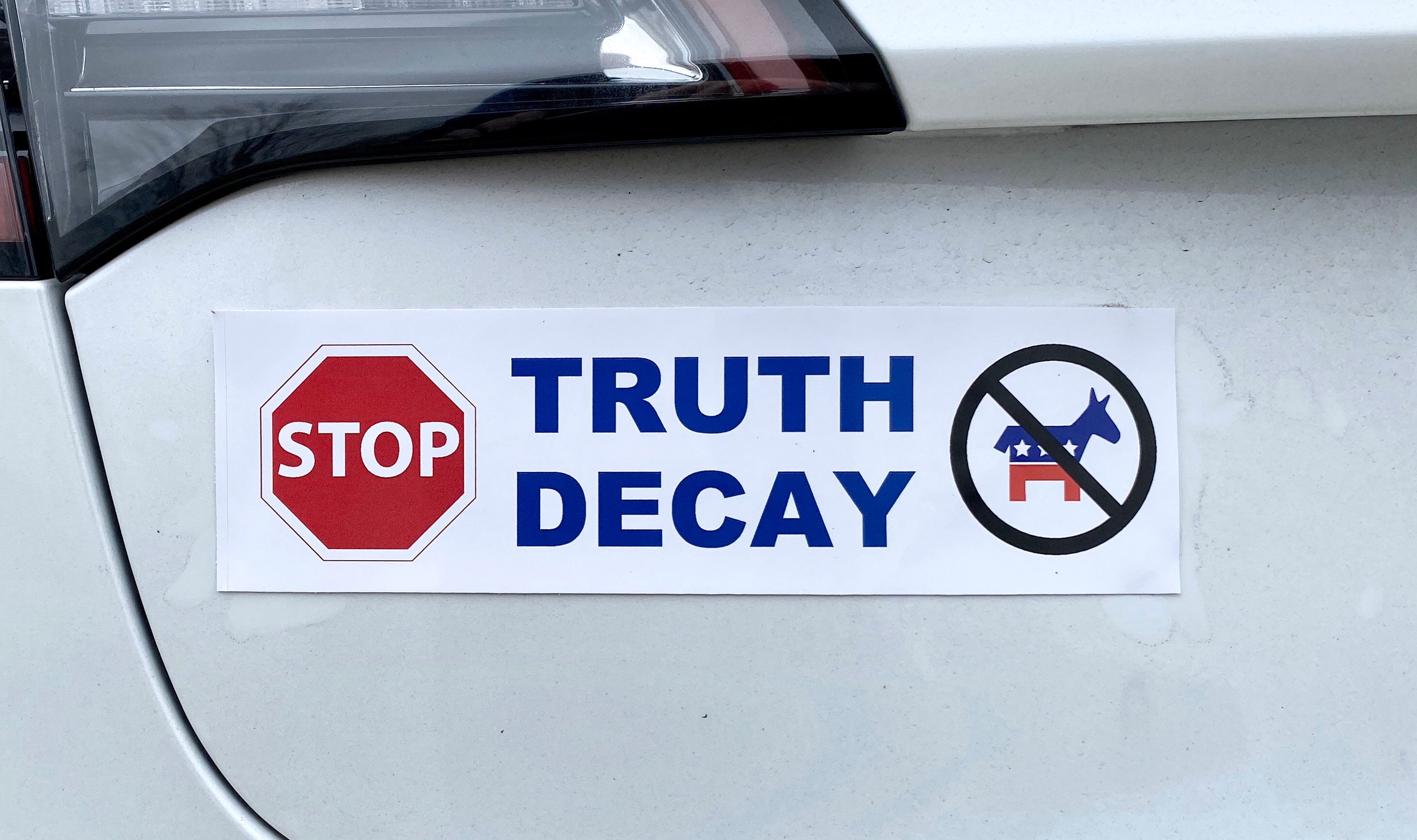 Bumper Sticker - STOP Truth Decay - Etsy