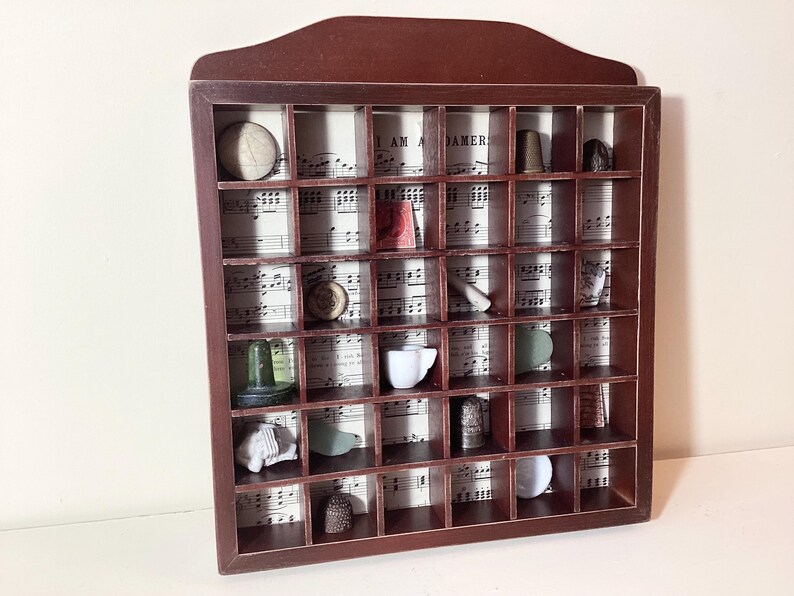 Display Shelving - Printers Tray, Printers Tray Display, Thimble ...