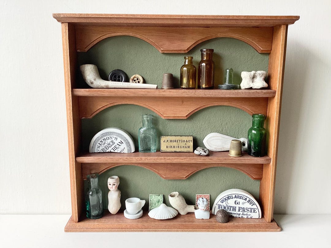 Display Shelving - Thimble Holder, Printers Tray Display, Thimble ...