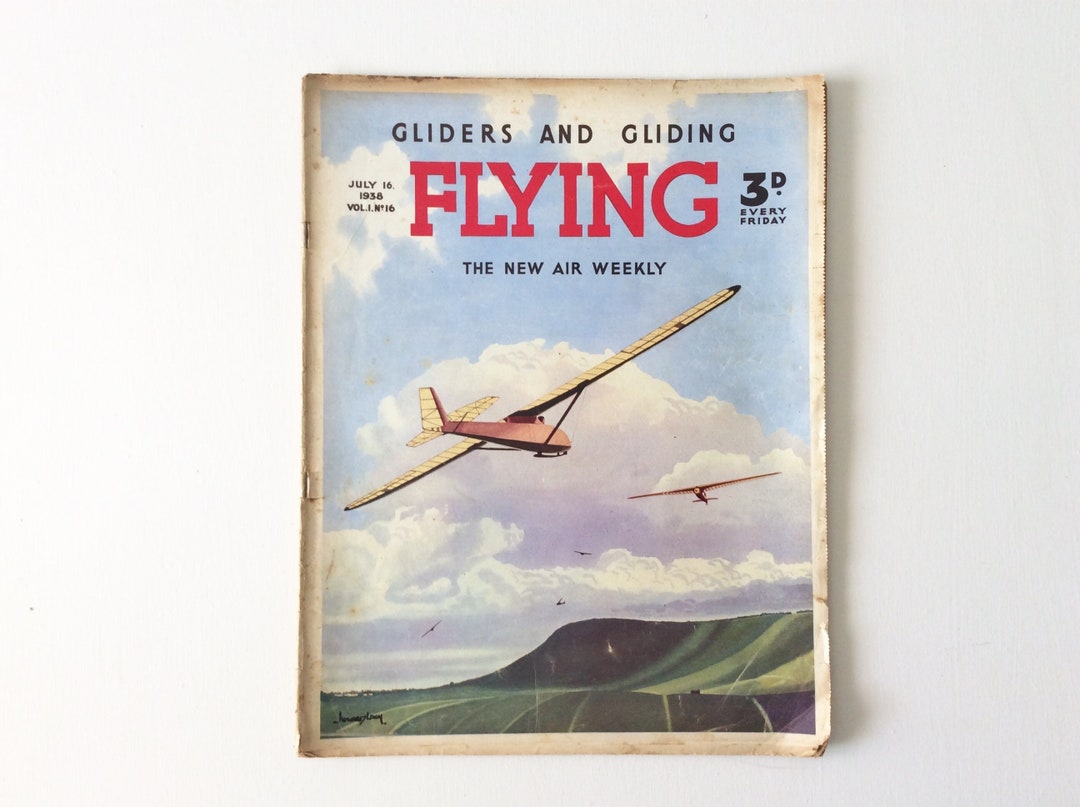 Flying the New Air Weekly Magazine Flying Magazine Flying - Etsy