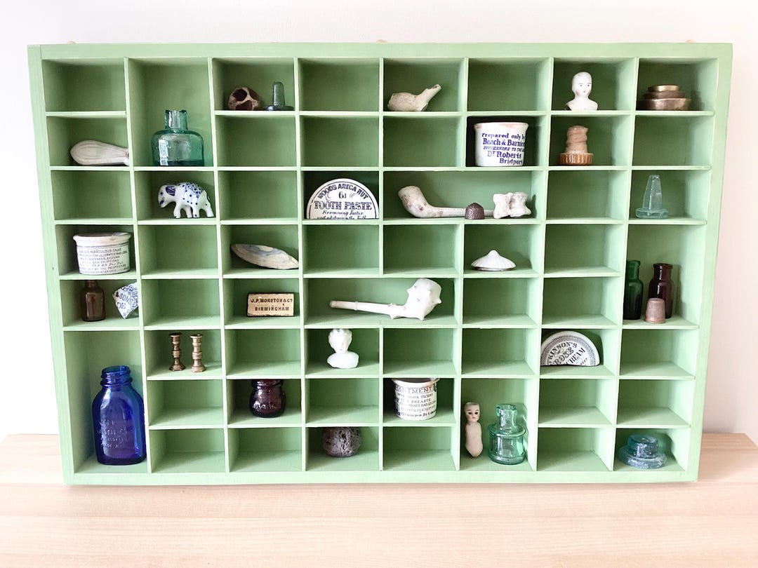 Display Shelving - Printers Tray, Printers Tray Display, Thimble ...