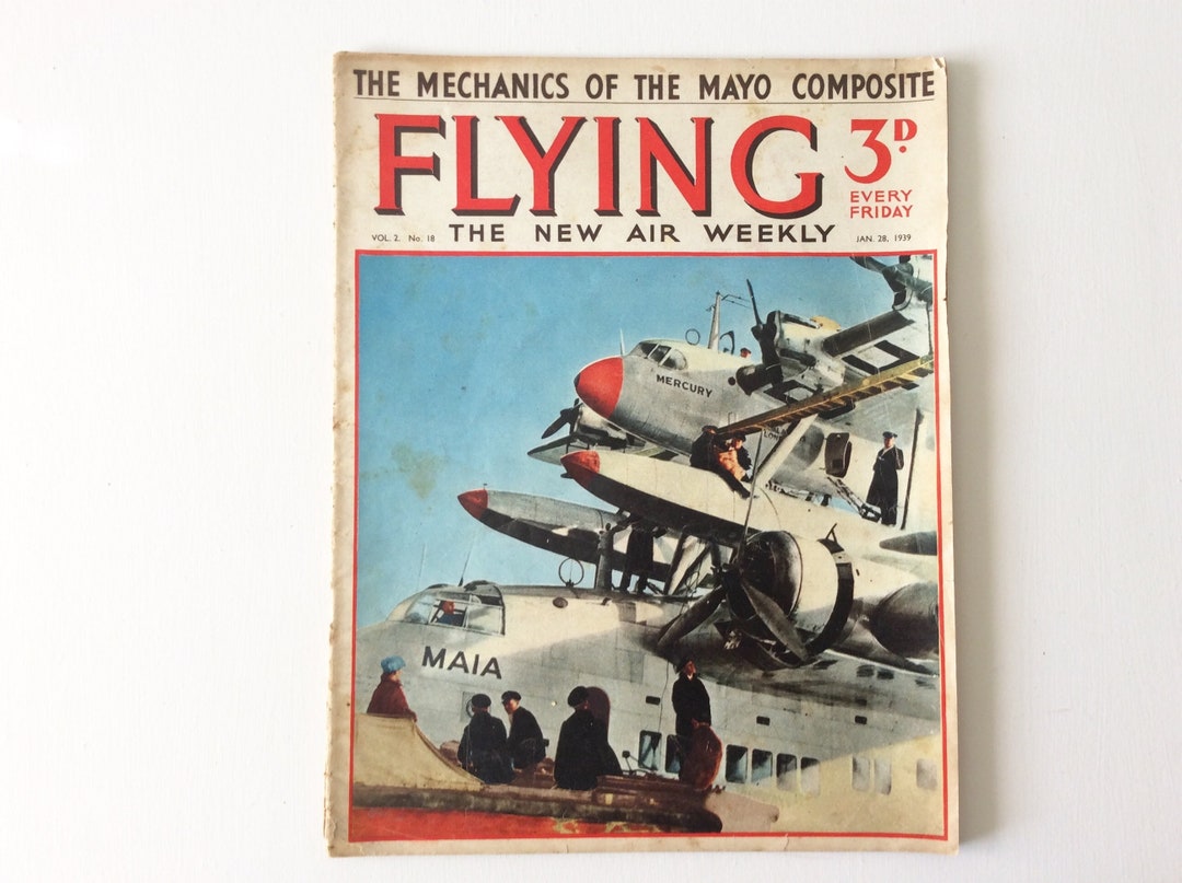 Flying the New Air Weekly Magazine Flying Magazine, Flying Memorabilia ...
