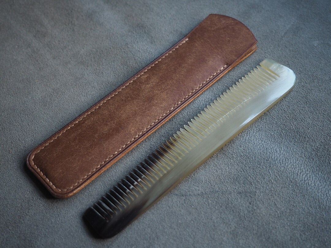 Handmade Abbey Horn Comb Case, Comb, Personalised Comb Case, Comb ...