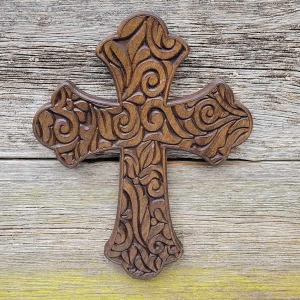 Wooden Cross - Etsy