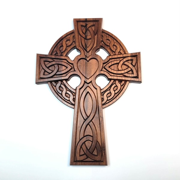 Wooden Celtic Cross - Etsy