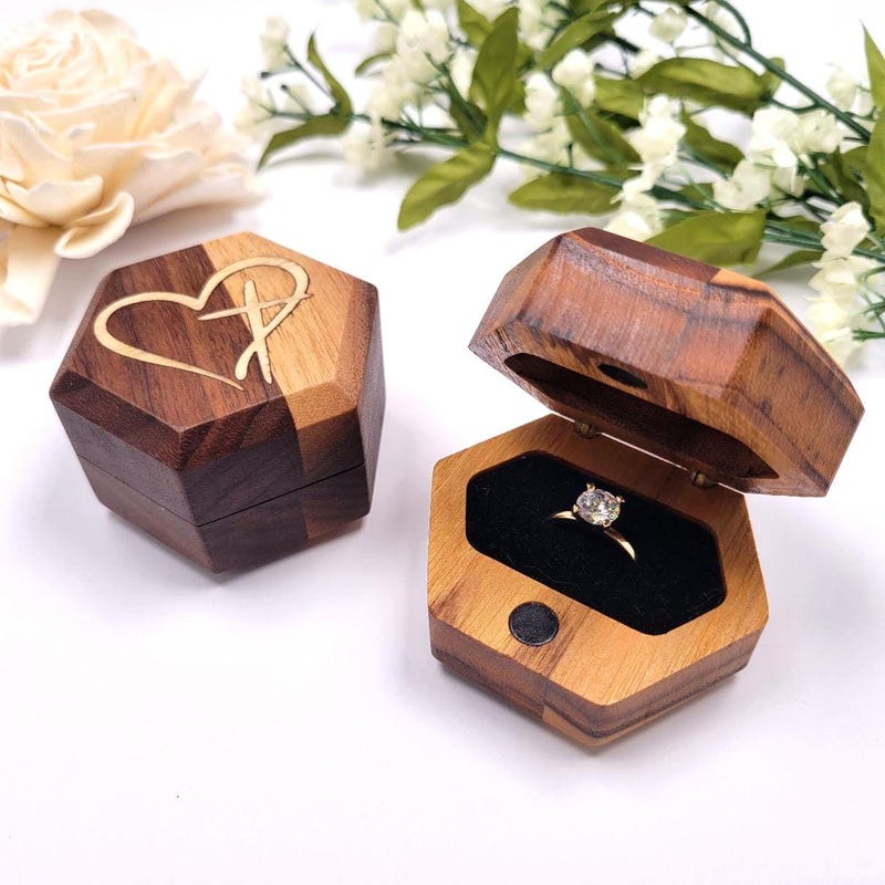 Maple Diamond Rings - Etsy