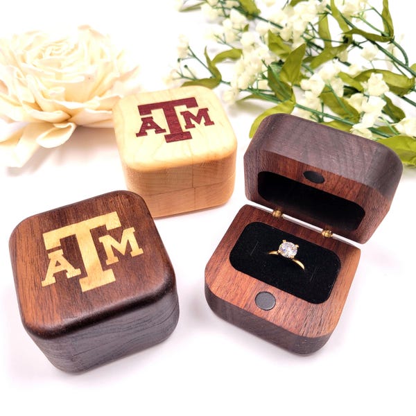 Jewelry Box Wood Brass - Etsy