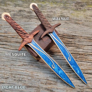 Sting Bookmark - Handmade Wooden Sword Bookmark Made From Maple Walnut ...