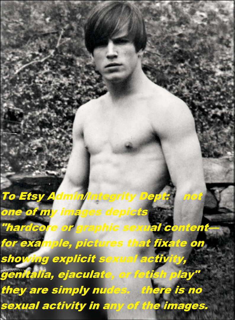 TheMaleImageArtShop Portrait 4162: 'Joe Dallesandro | Etsy