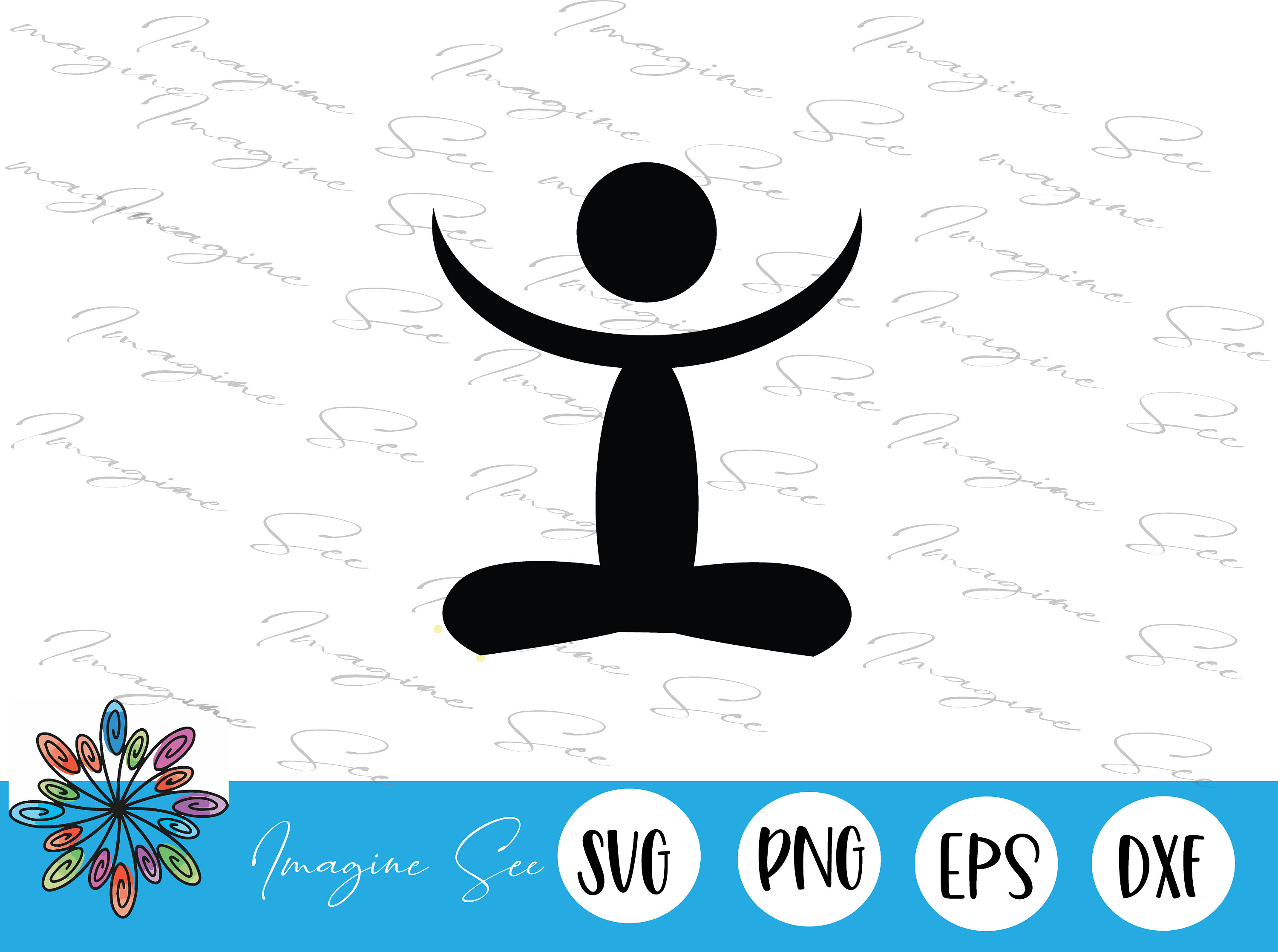 Yoga Svg Exercise Svg Stretching Svg Zen Bundle Svg Hindu | Etsy
