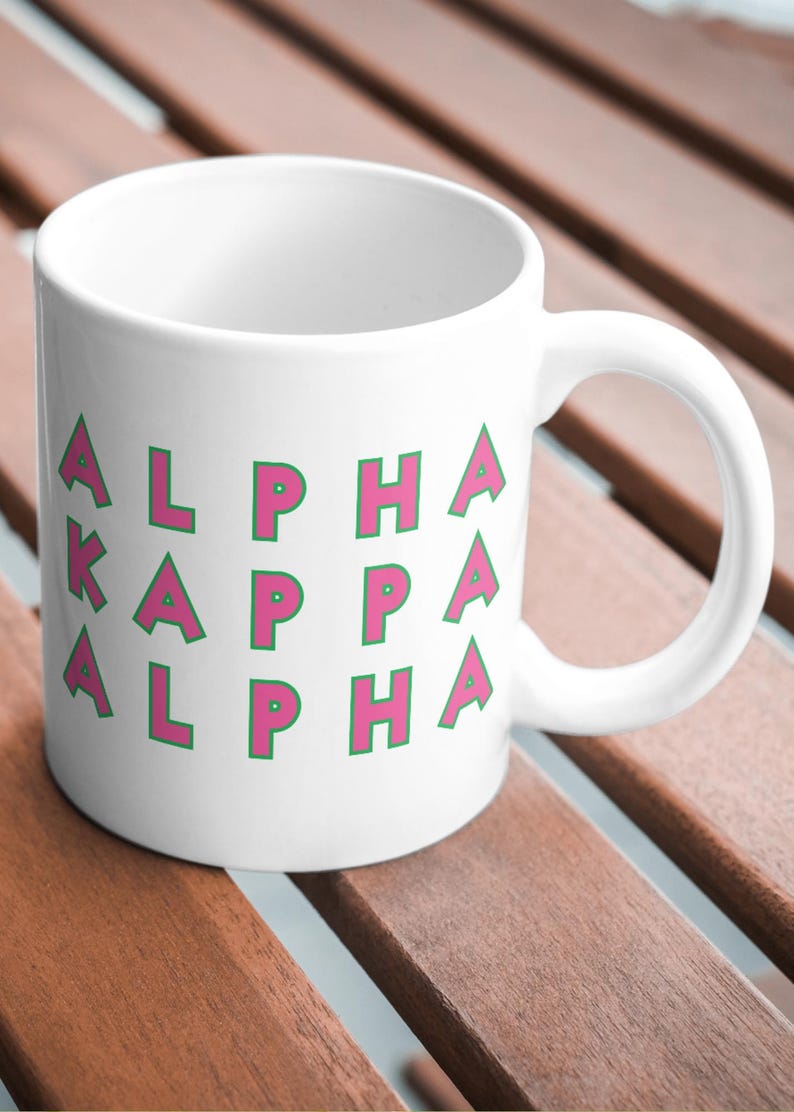 Alpha Kappa Alpha SVG, Large Greek Letters PNG (digital Download) - Etsy Canada